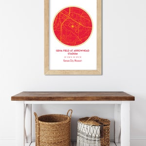 GEHA Field at Arrowhead Stadium, Kansas City Chiefs, NFL Stadium Map ...