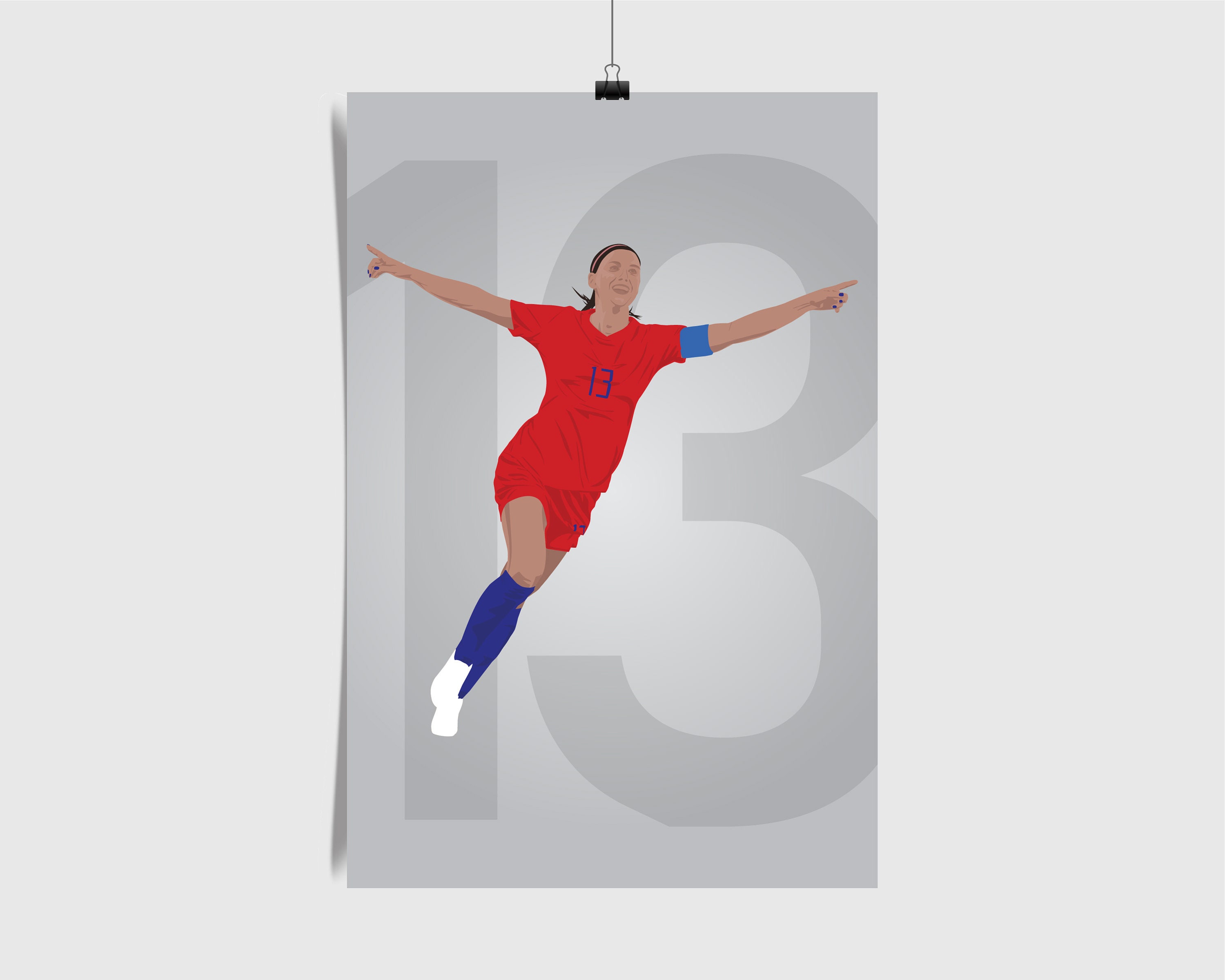 Alex Morgan Print, American Footballer, Orlando Pride Woman, Tottenham ...