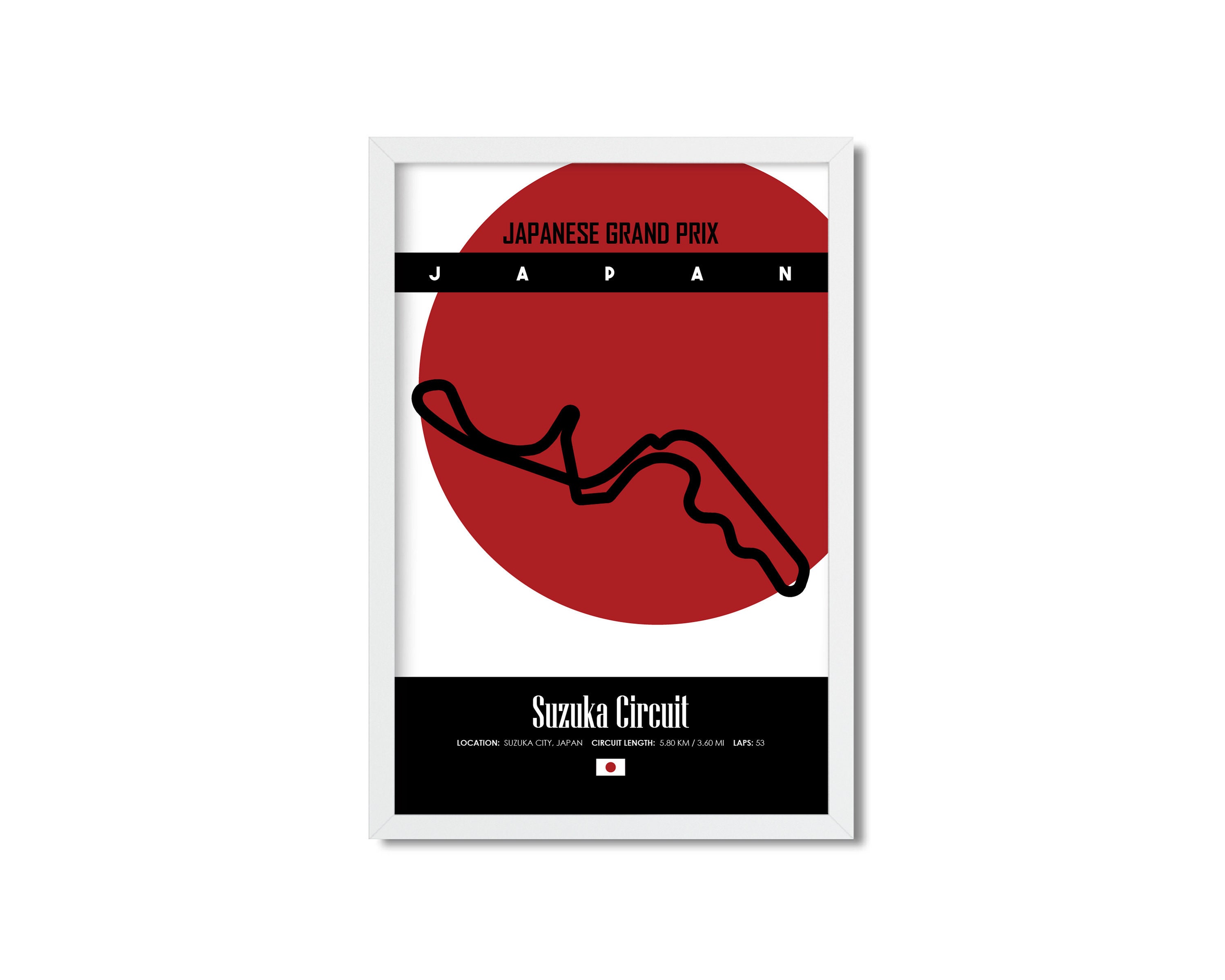 Home & Living Wall Hangings Formula 1 Poster Moto GP Spa F1 Formula 1 ...