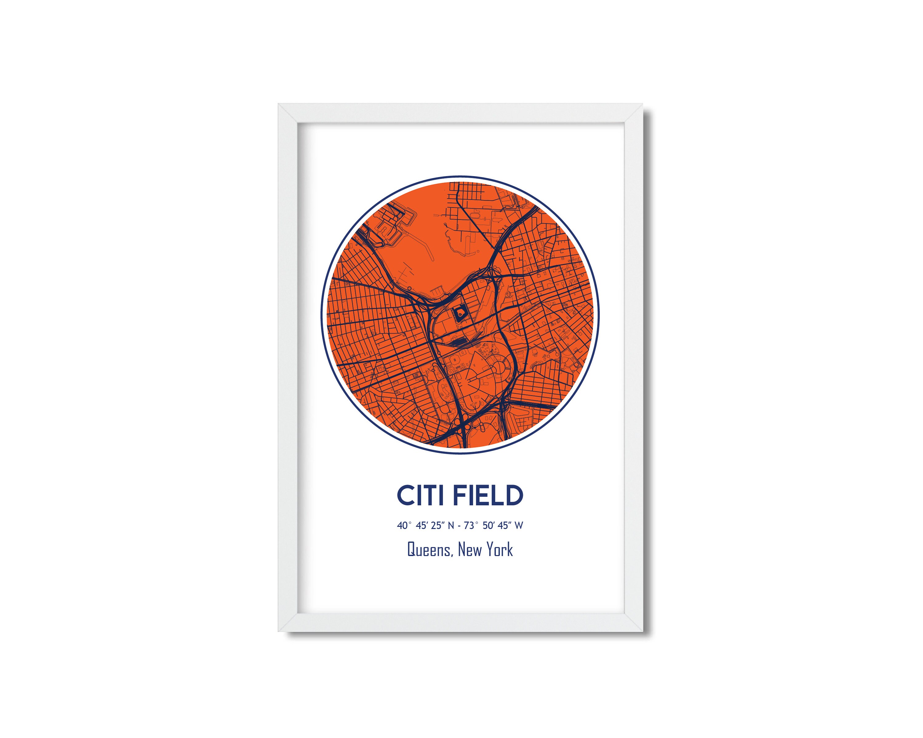 Citi Field Stadium, Citi Field Map, New York Mets Fan, Mets Ballpark ...