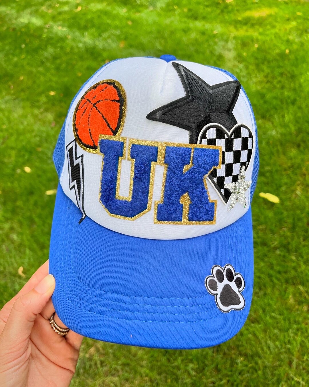 University of Kentucky Inspired Trucker Hat | Custom Kentucky Trucker ...