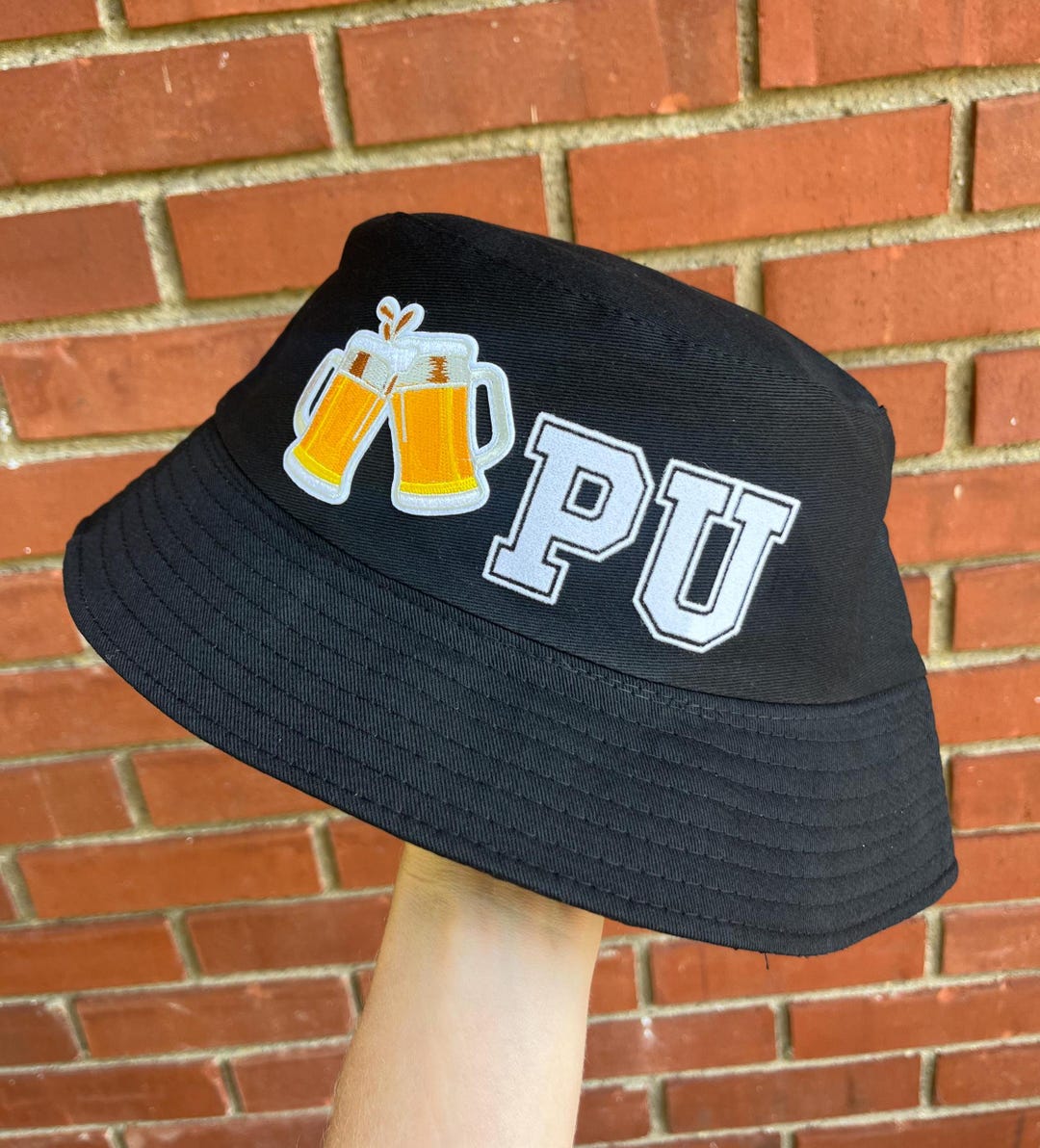 Purdue University Inspired Adult Bucket Hat | Adult Purdue Hat | Purdue ...