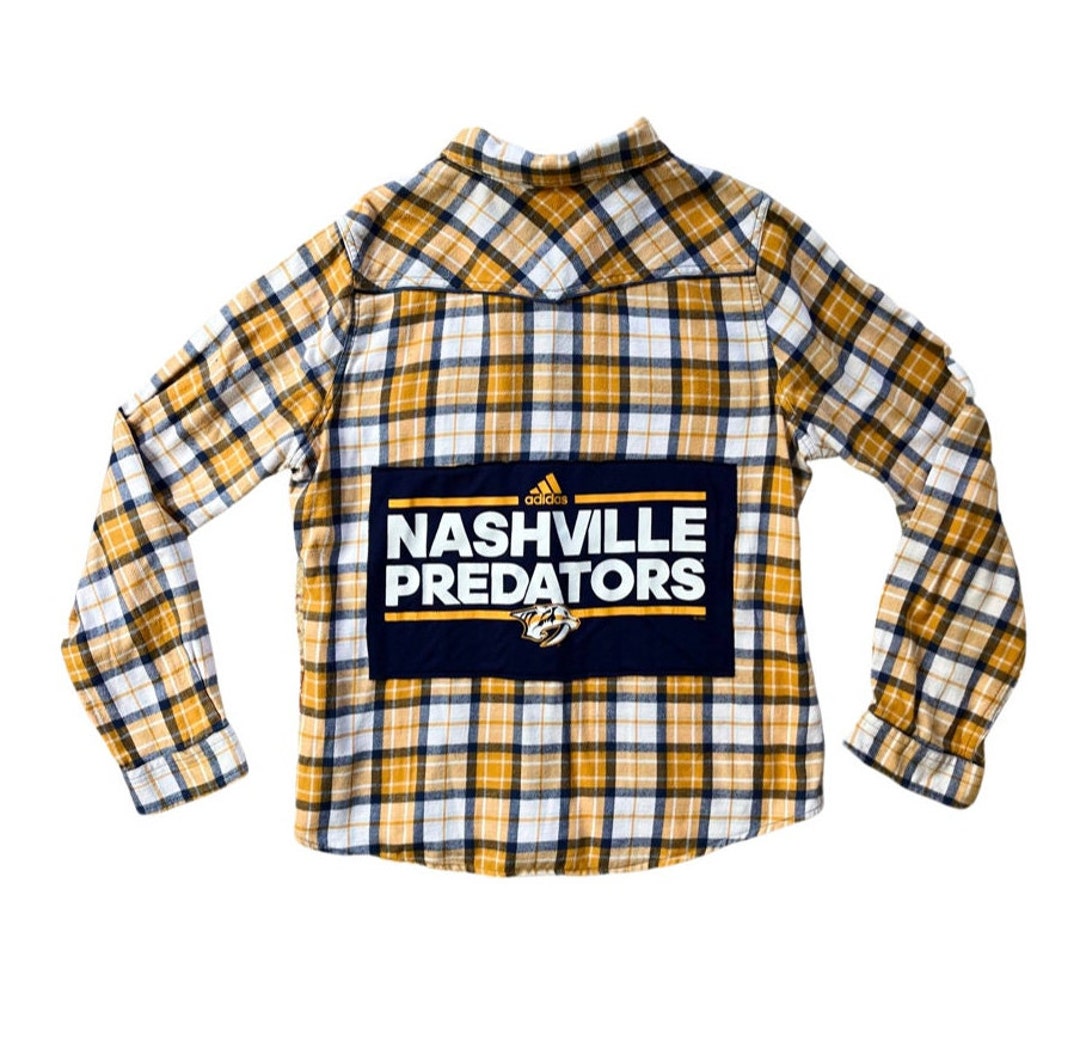 Nashville Predators Flannel Shirt | Women's Nashville Preds Shirt | NHL ...