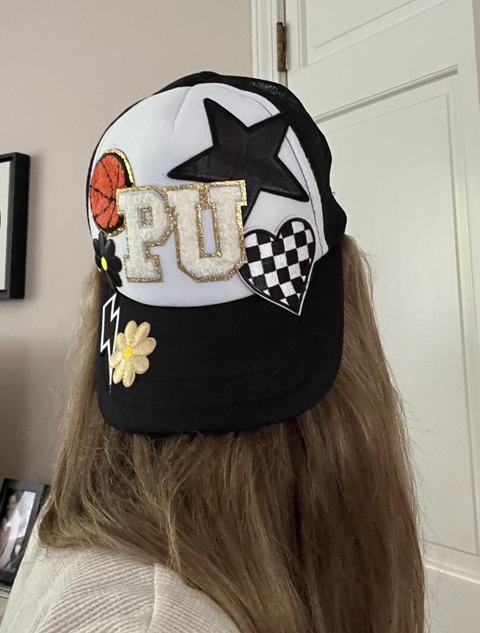 Purdue University Inspired Trucker Hat | Purdue Hat | Custom Purdue ...
