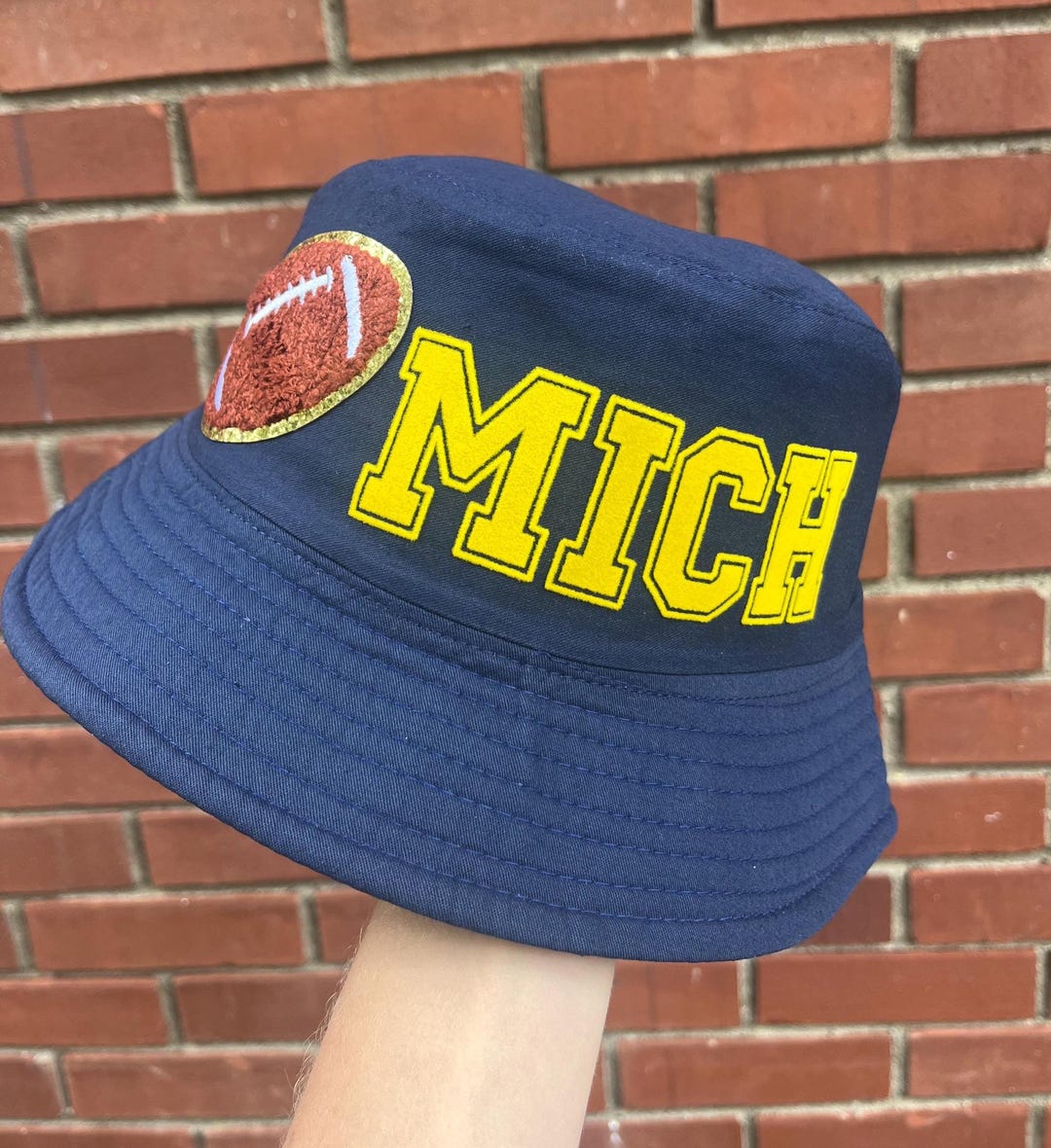 University of Michigan Inspired Adult Bucket Hat | Michigan Unisex Hat ...
