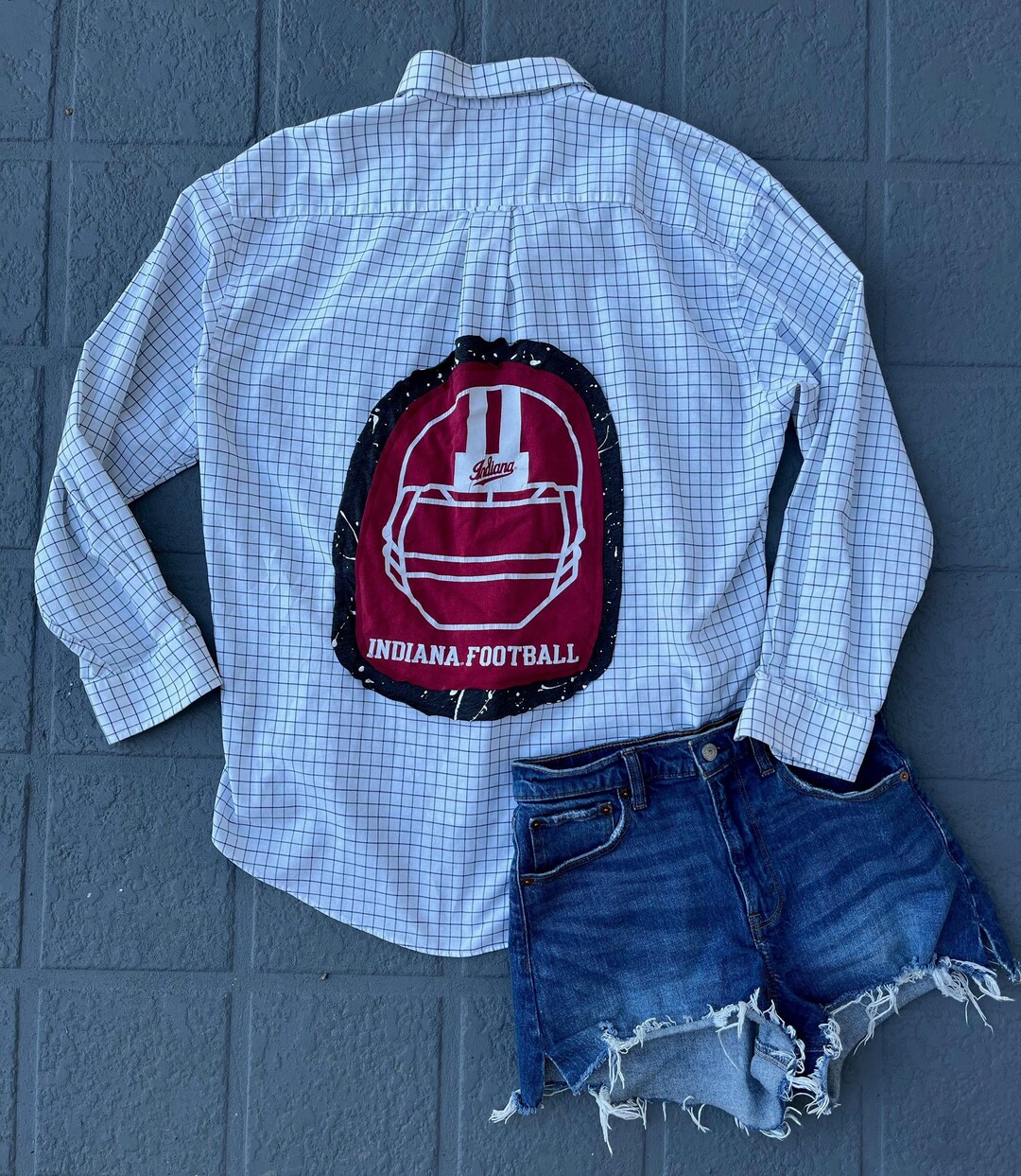 Indiana University Flannel | IU Football Flannel | Indiana Gear | IU ...