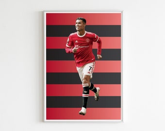 Cristiano Ronaldo Print - Etsy UK