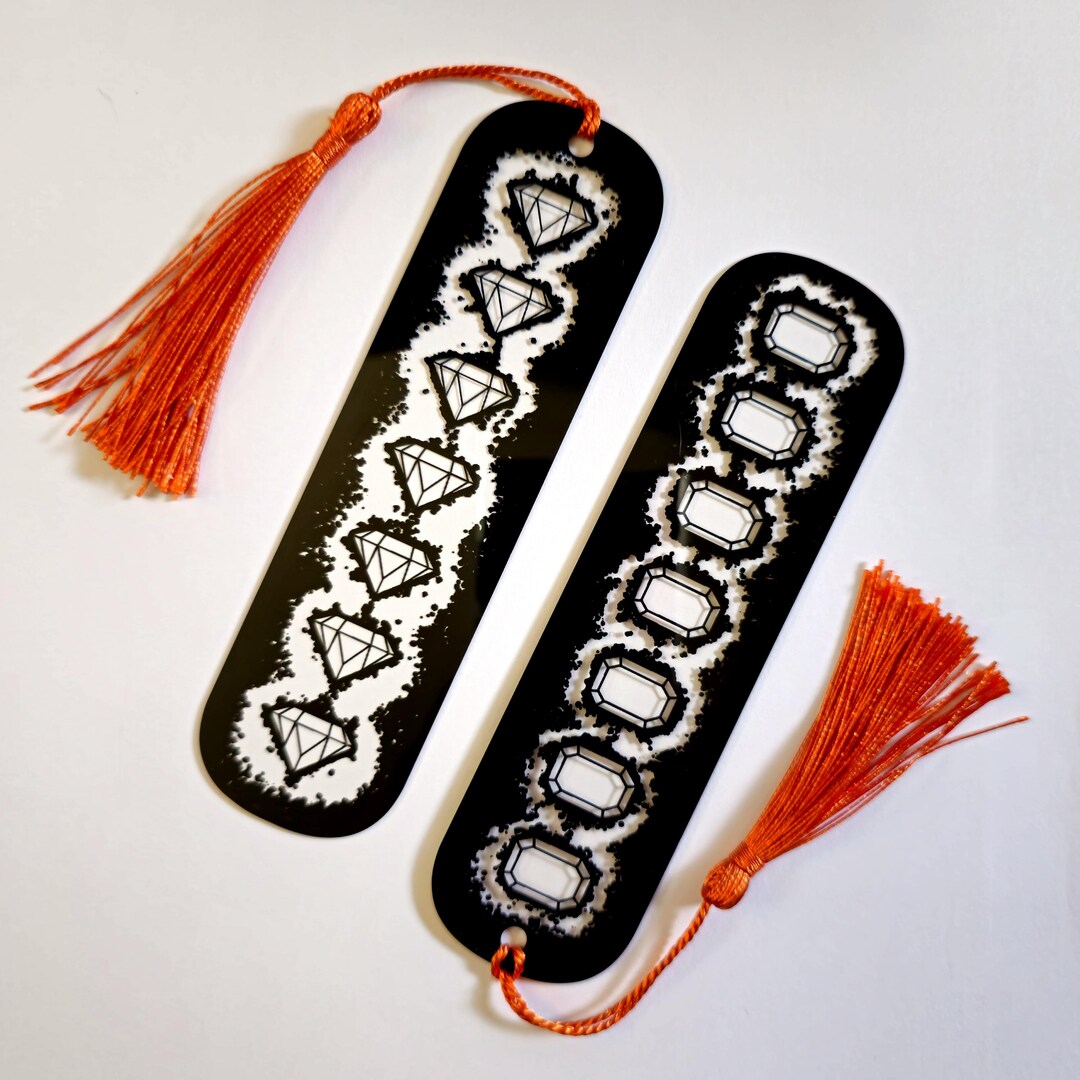 Chaos Emerald & Soul Emerald Bookmarks - Etsy