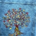 Embroidered Tree of Life Denim Jacket - Etsy