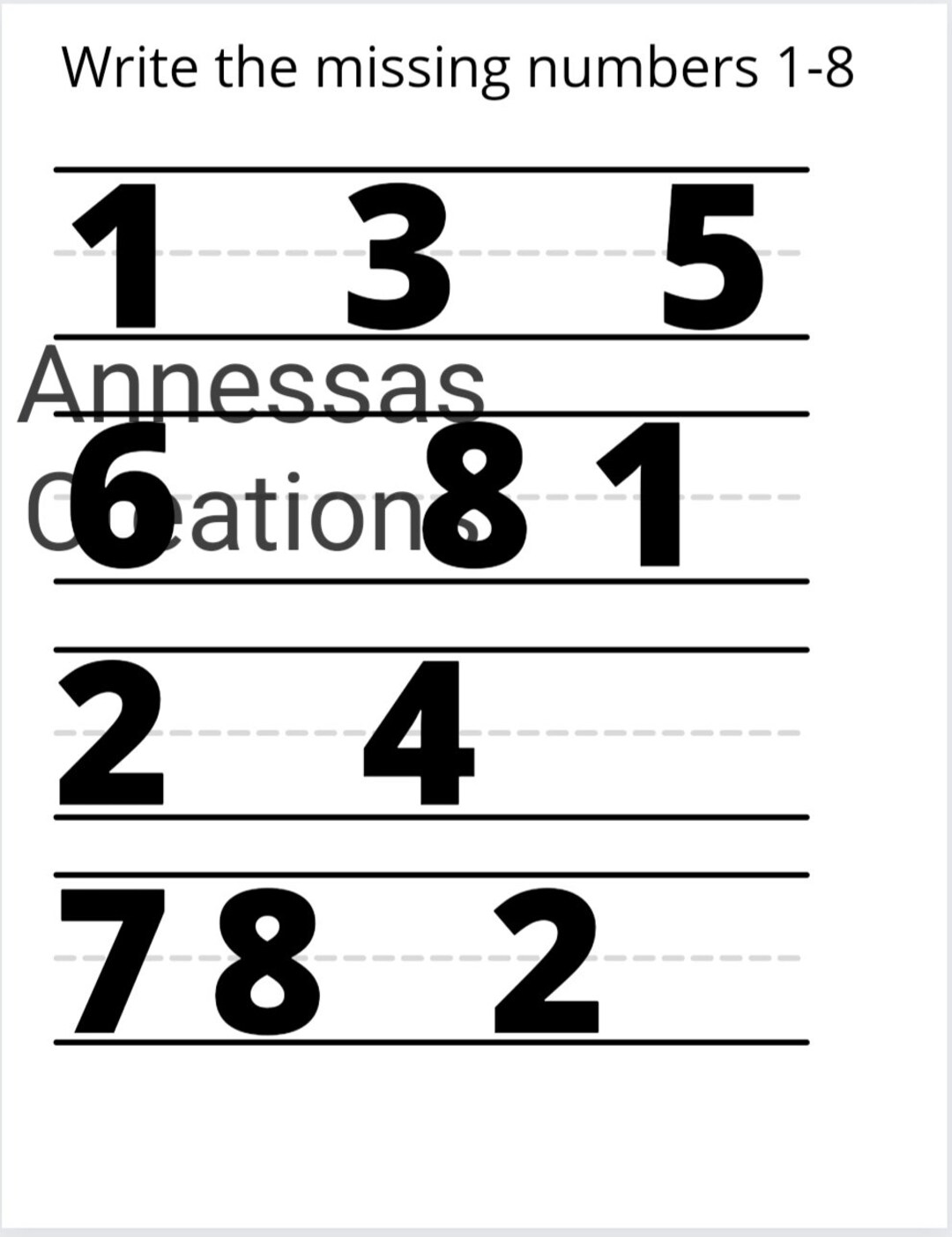 Number Recognition, Missing Number, Number Sense, Preschool Menu, Early ...