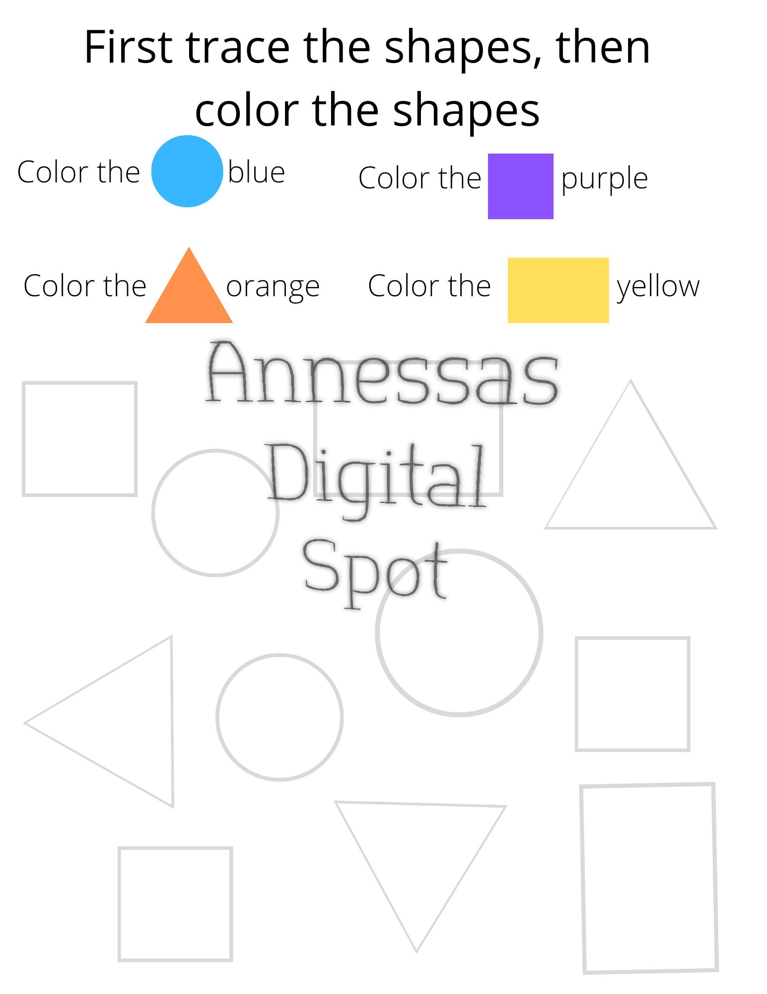 Trace and Color - Etsy