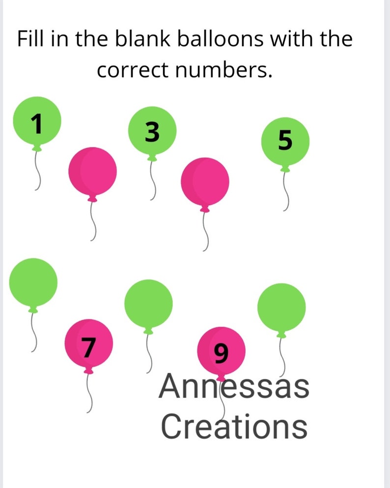 Number Sense, Preschool Menu, Early Learning, Preschool Worksheets ...