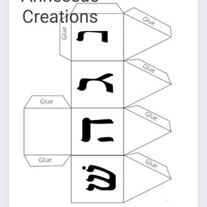 Make Your Own Dreidel, Jewish Games, Hanukkah Winter Game,traditions ...