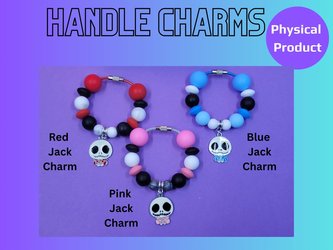 Stanley Cup Charms for Women, Tumbler Handle Charm, Silicone Bead Tag ...