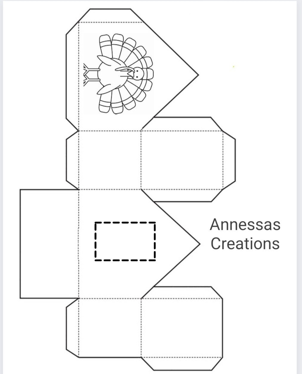 Create Your Own Turkey House Display, Thankful Activity, Turkey ...