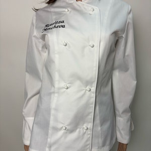White Chef Jacket, Chef Jacket Professional, Chef Clothing Custom, Chef ...