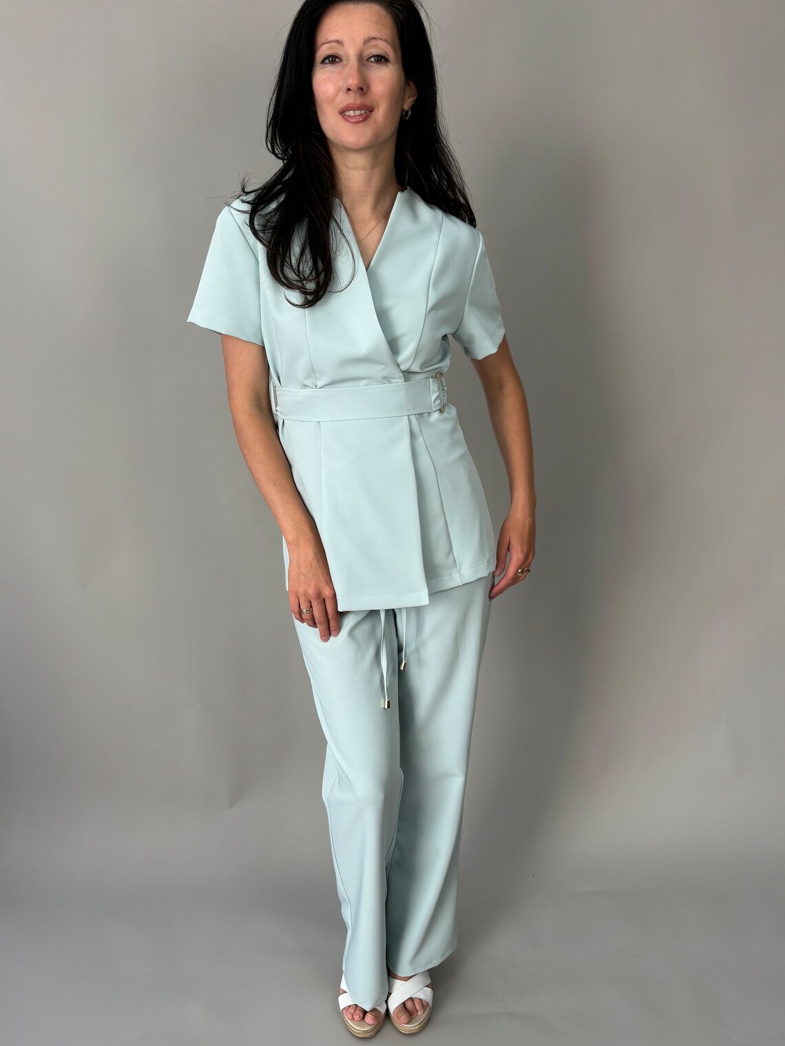 Luxury Two-piece Uniform for Spa and Aesthetic Professionals - Etsy