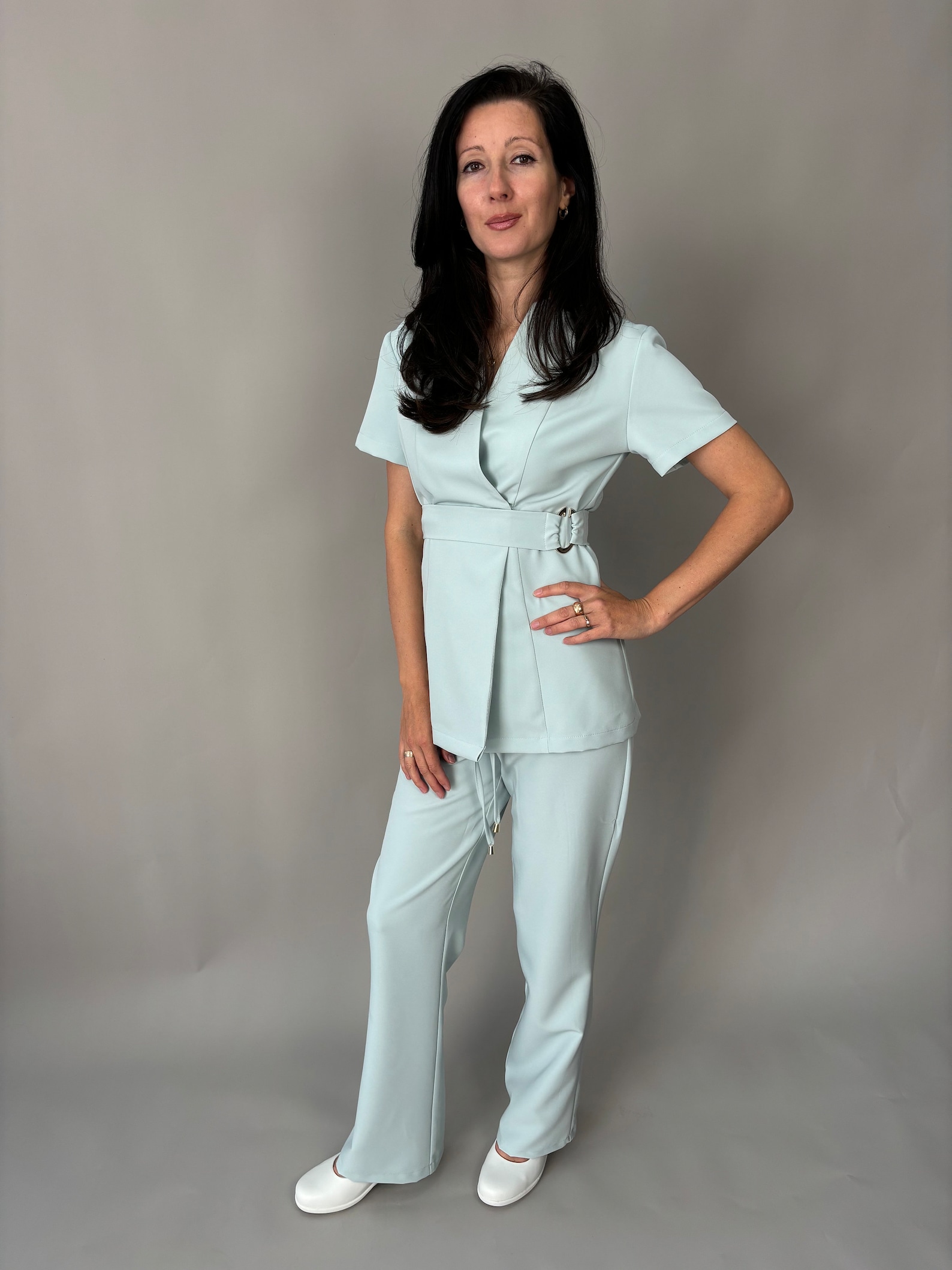 Luxurious Healthcare Tunic and Trousers Comfortable and Durable Ideal ...