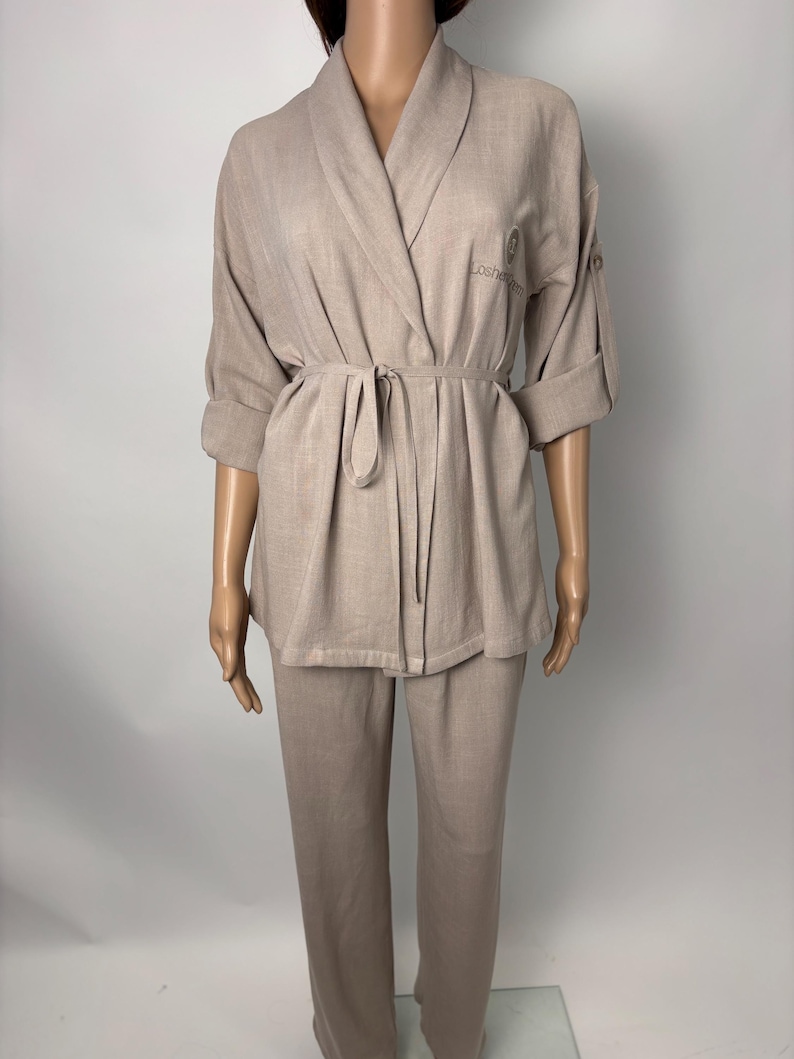 Luxurious Linen Uniform for Spa Therapists, Massage Therapists ...