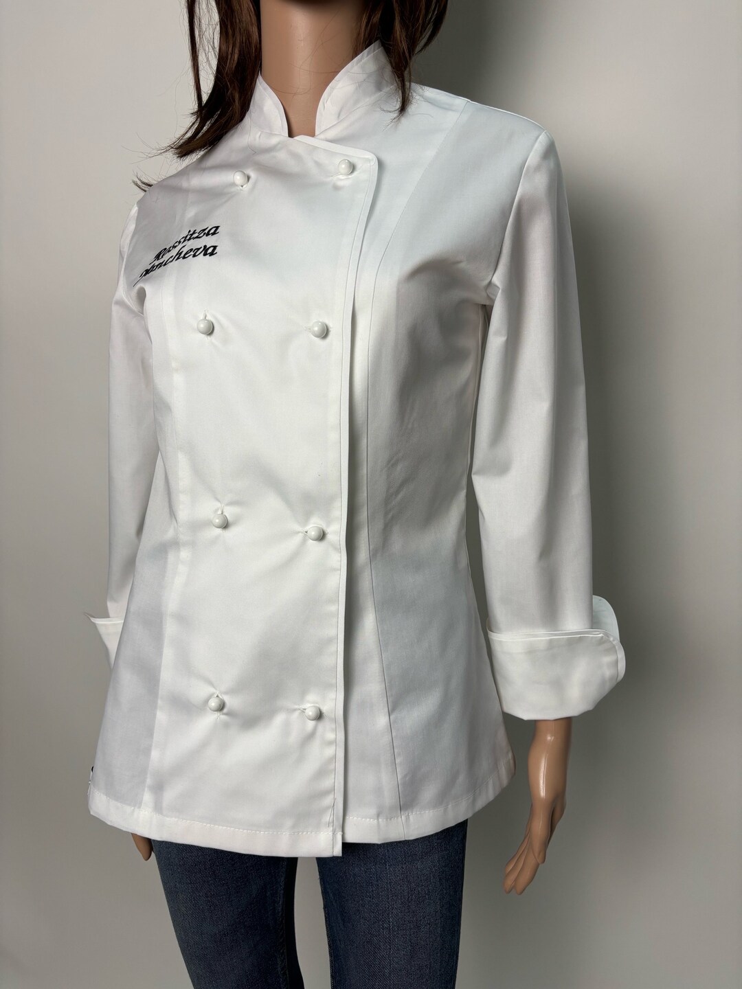 White Chef Jacket, Chef Jacket Professional, Chef Clothing Custom, Chef ...
