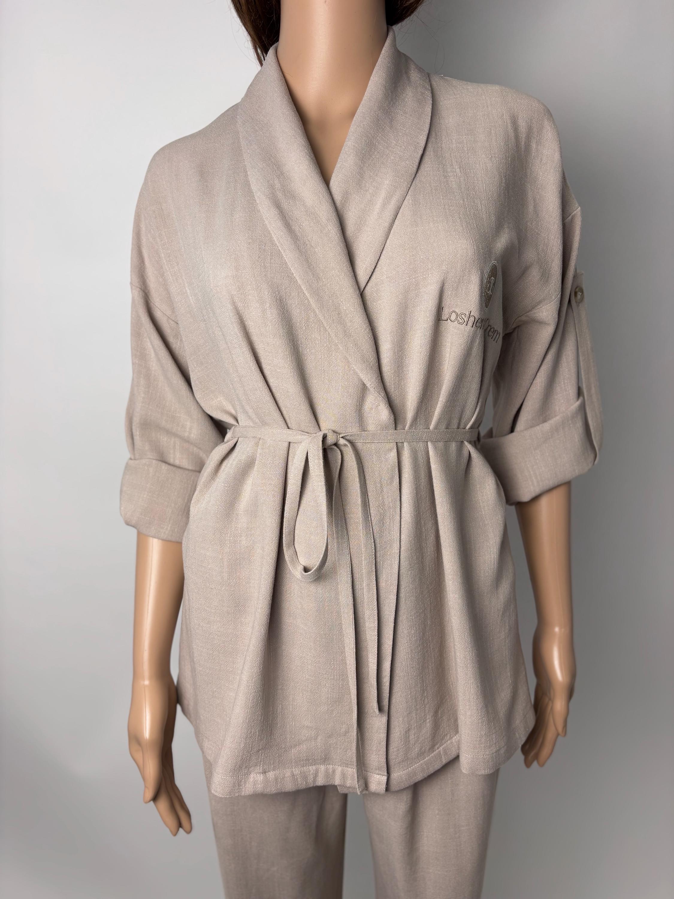 Luxurious Linen Uniform for Spa Therapists, Massage Therapists ...