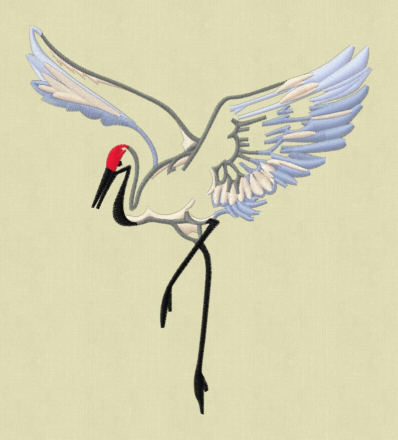 Embroidery Design Craane, Garment Embroidery, Machine Embroidery Design ...