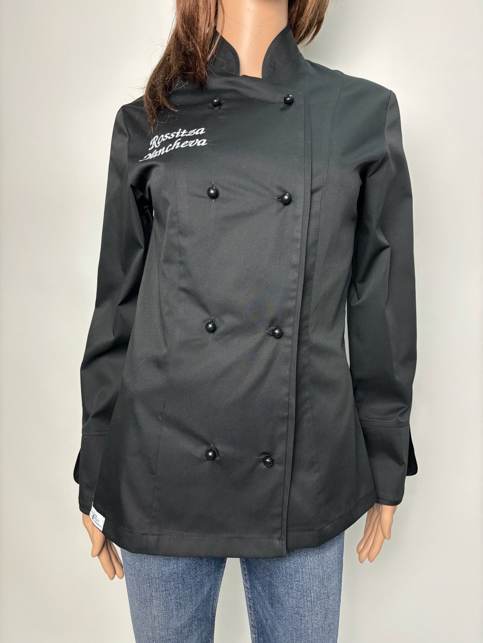 Black Chef Jacket, Chef Jacket Professional, Chef Clothing Custom, Chef ...