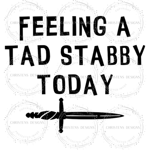 Feeling Stabby Png - Etsy