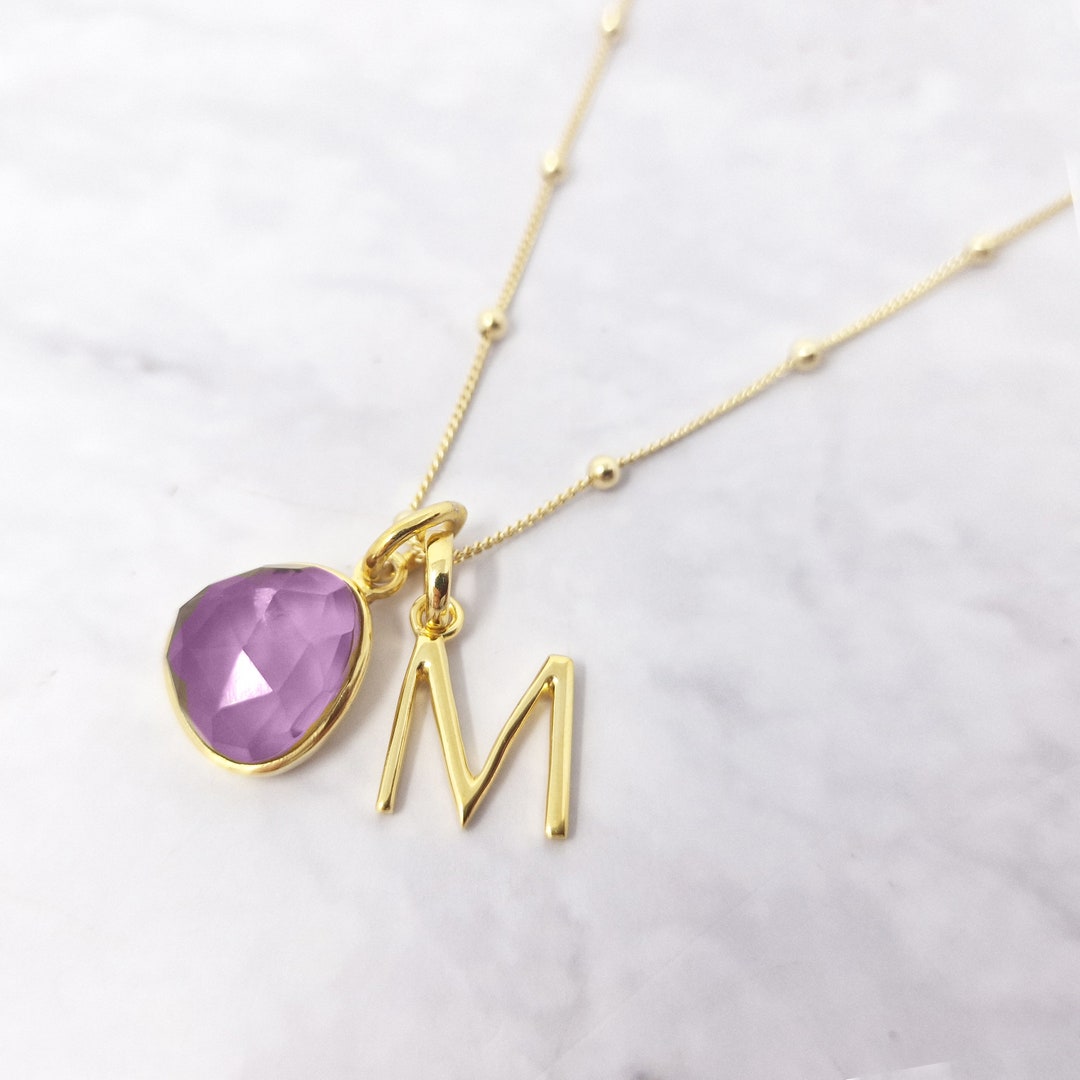 Gold Vermeil Plated Colour Changing Yellow Purple Green Alexandrite ...