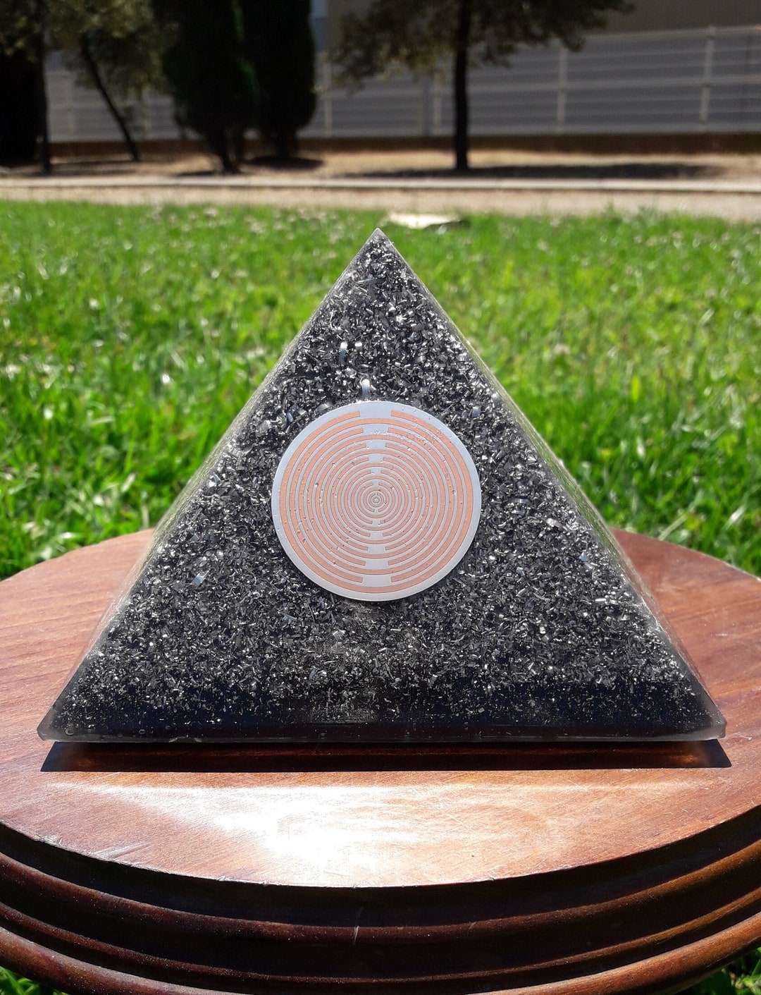 Orgonite Pyramid With Shungite Lakhovsky MWO Antenna 140mm - Etsy