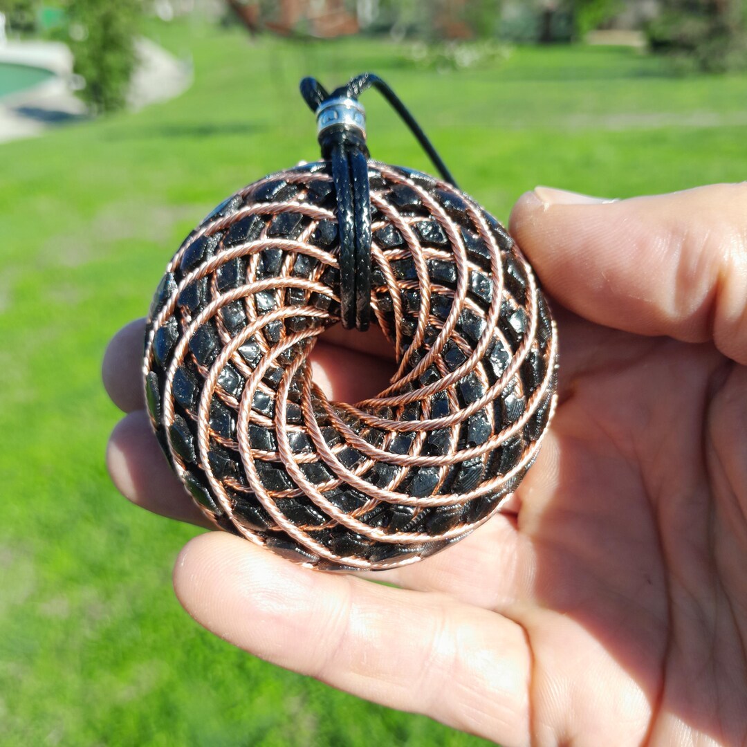 Rodin Torus Coil With Shungite - 62mm - Vortex Wave Generator - Etsy
