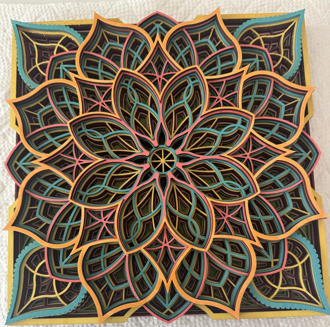 Multilayer Mandala - Etsy