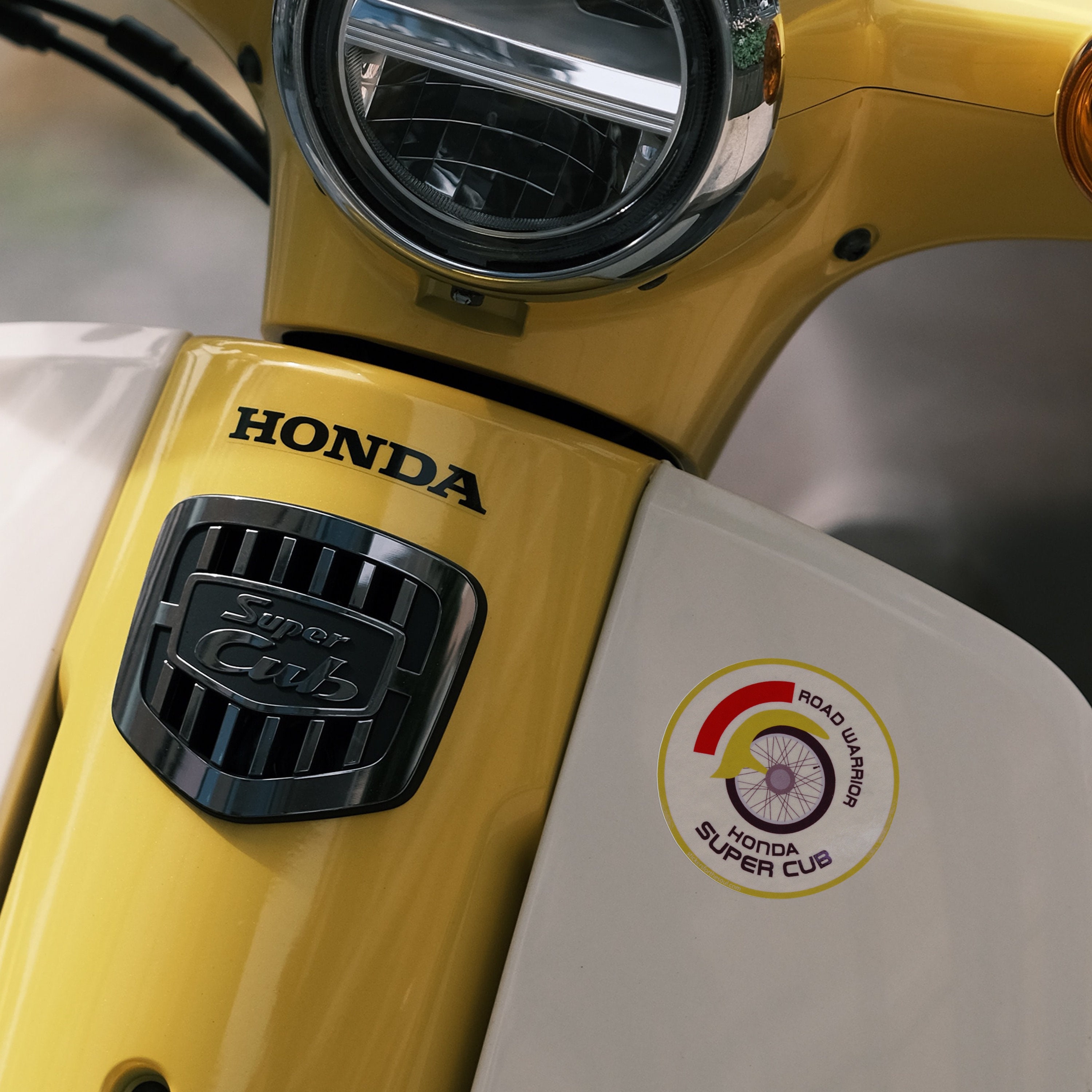 Honda Super Cub Decal Sticker Waterproof, UV Resistant, Scratch ...