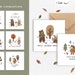 Fall Woodland Vector Clipart - Autumn Cards - Seasonal Clipart ...