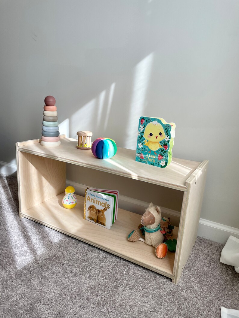 Mini Montessori Toy Shelf - Etsy