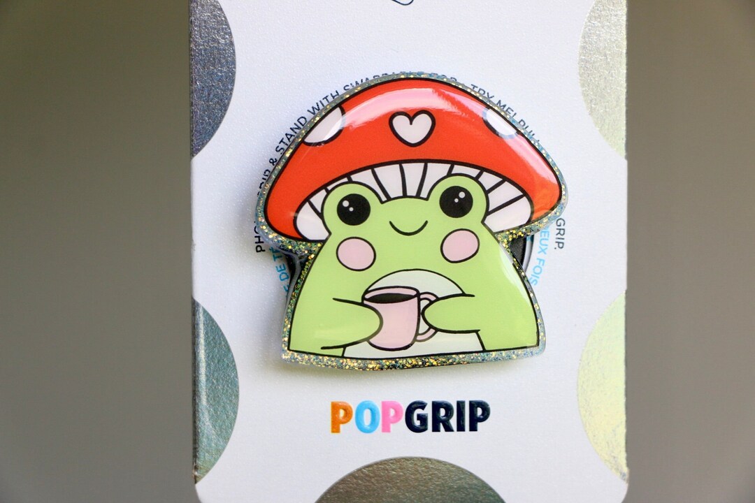 Mushy Frog Resin Acrylic Kindle Grip | Cute Frog Kindle Grip | Pretty ...