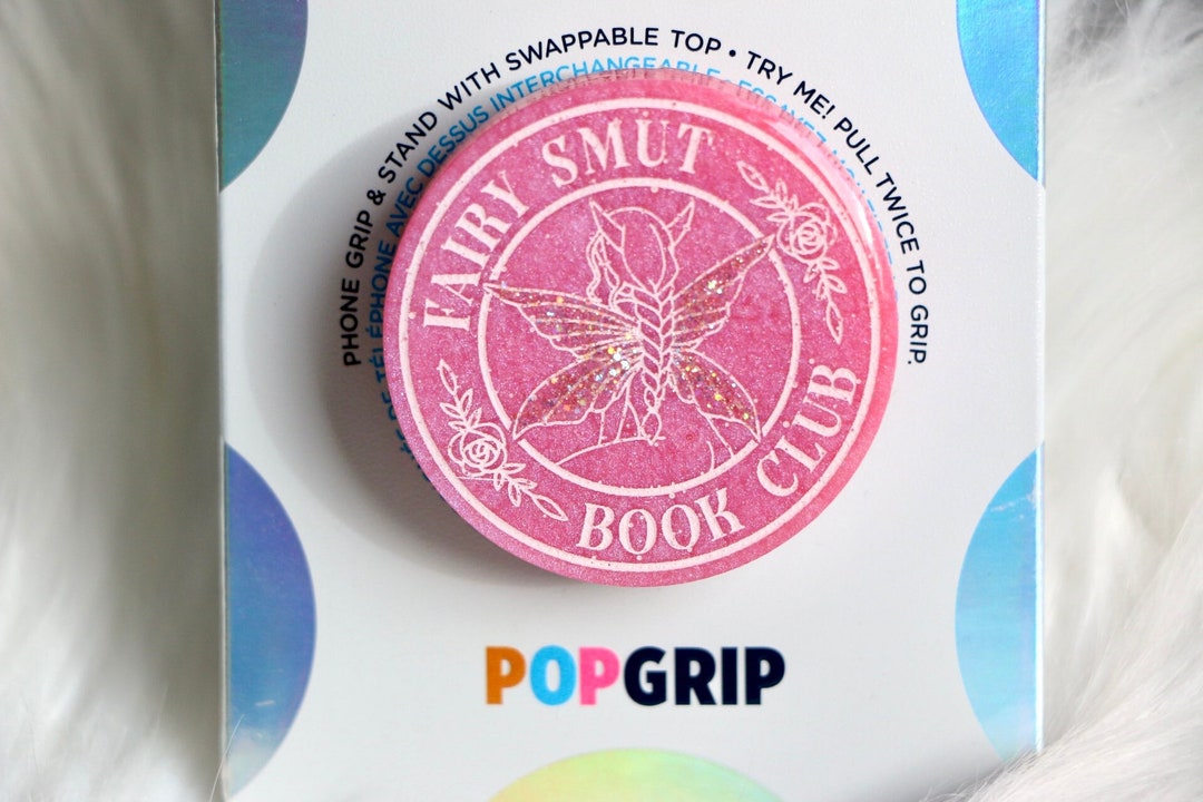 Fairy Smut Resin Kindle Grip in Pearlescent Pink | Fairy Book Kindle ...
