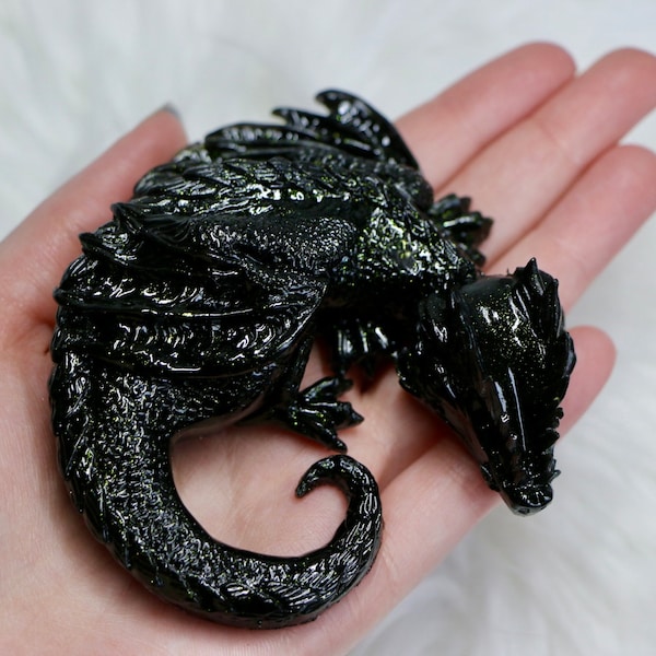 Dragon Figurine Bookshelf - Etsy