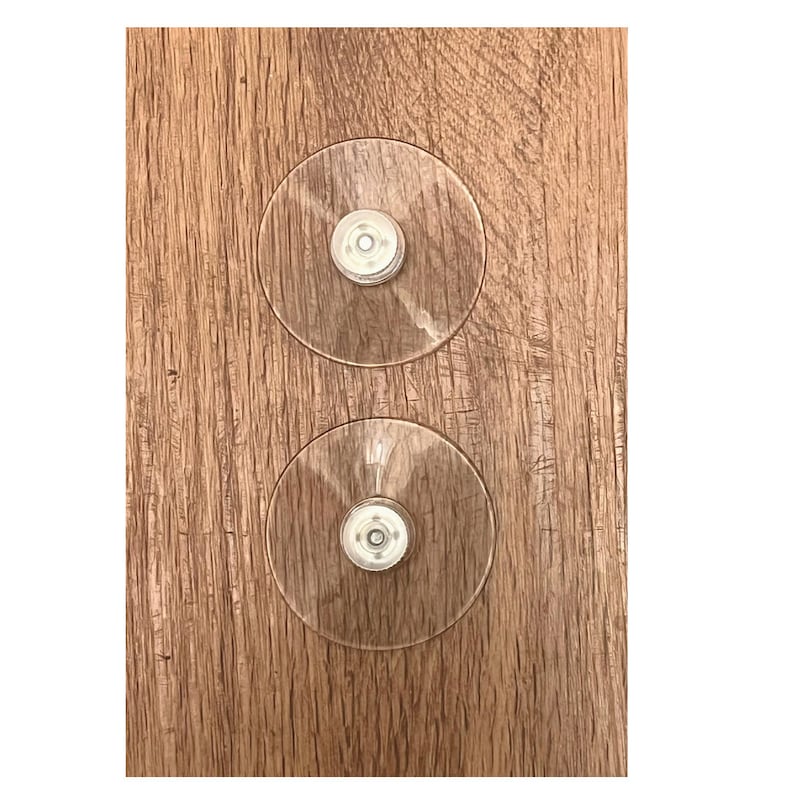 2pc Suction Cup 50 Mm Suction Pad for Hanging Bathroom Clear PVC Sucker ...