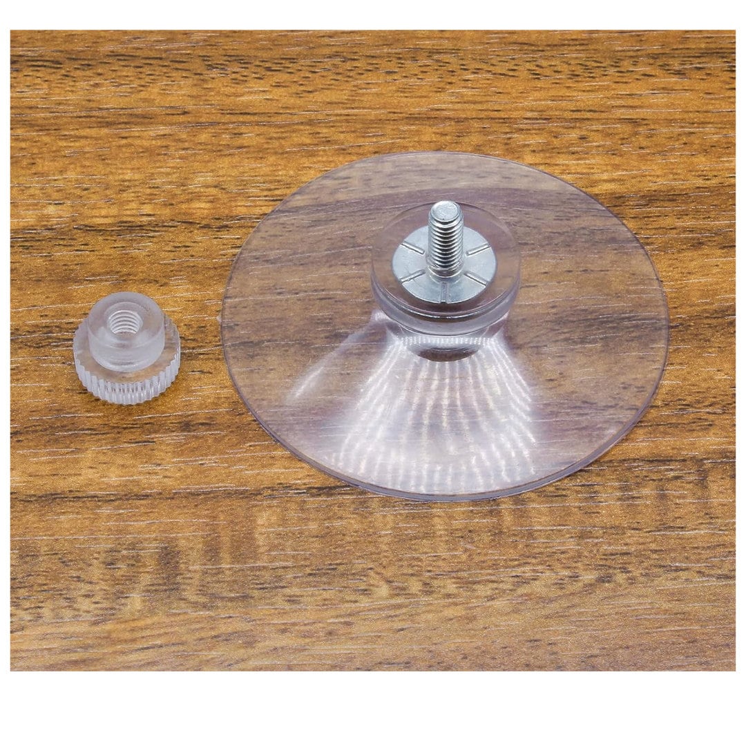 4 Suction Cups 50 Mm PVC 2" Suction Pads Plastic Sucker Cups Clear ...