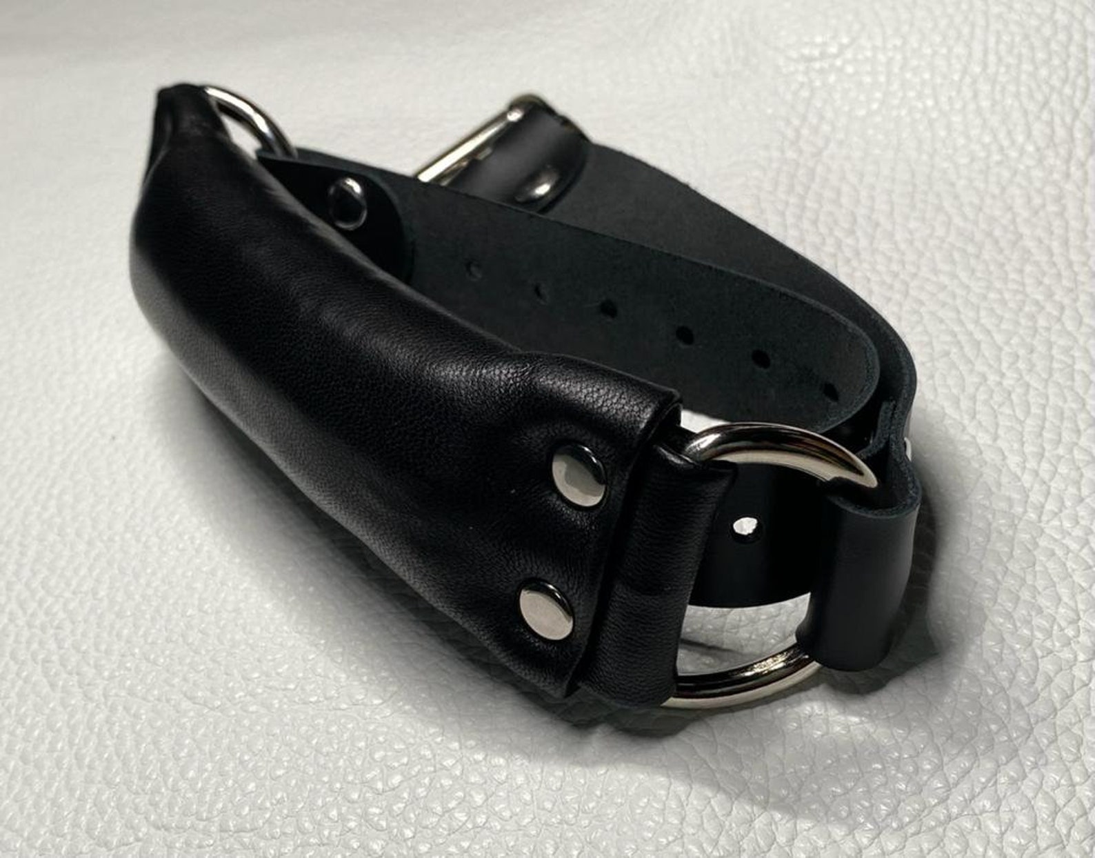 Soft Leather Gag Cleave Gag Stuffed Gag Mature - Etsy