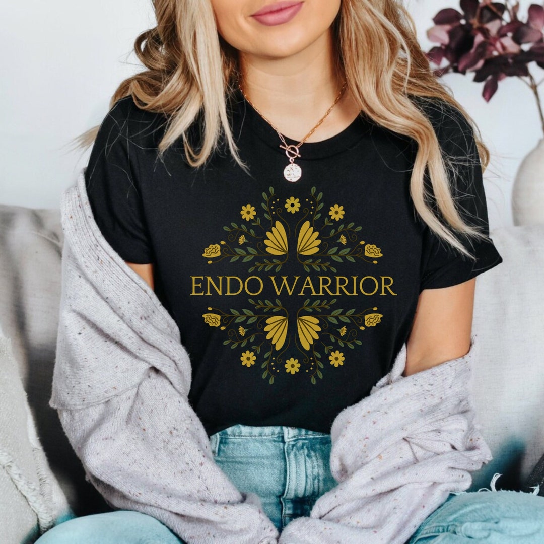 Wild Flowers Endo Warrior Endometriosis Awareness Shirt Vintage One in ...