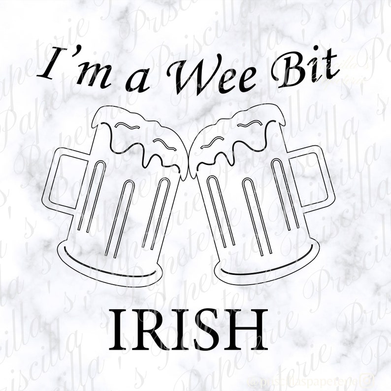 Wee Bit Irish SVG Wee Bit Irish PNG Beer Mug Wee Bit - Etsy