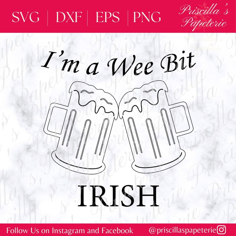 Wee Bit Irish SVG Wee Bit Irish PNG Beer Mug Wee Bit - Etsy