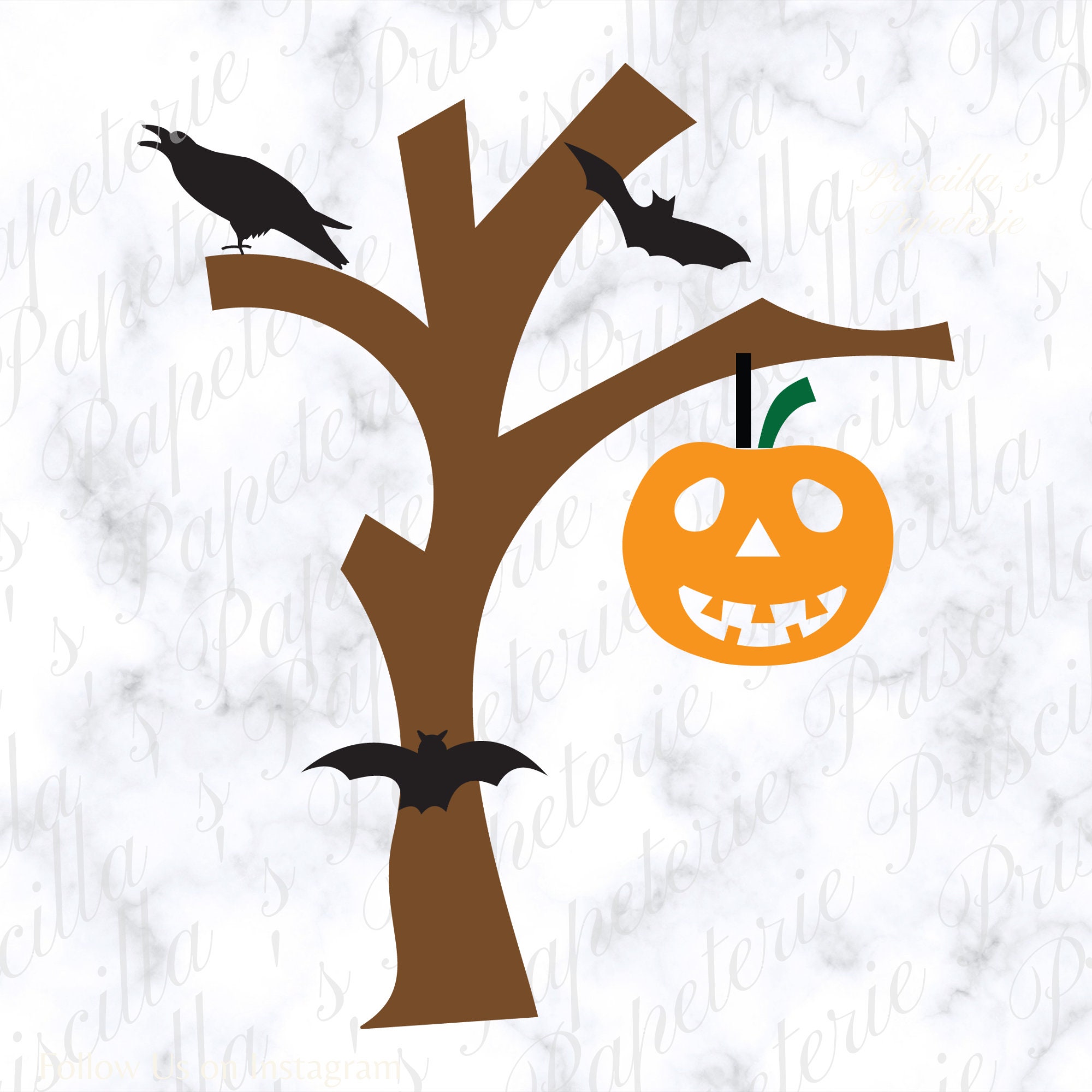 Spooky Tree SVG - Spooky Tree Decoration - Spooky Tree Png - Spooky ...