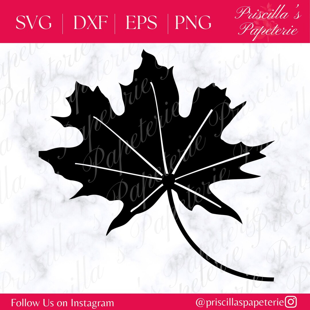 Autumn Leaf SVG - Fall Leaf Svg - Autumn Leaf PNG - Autumn Leaf DXF ...