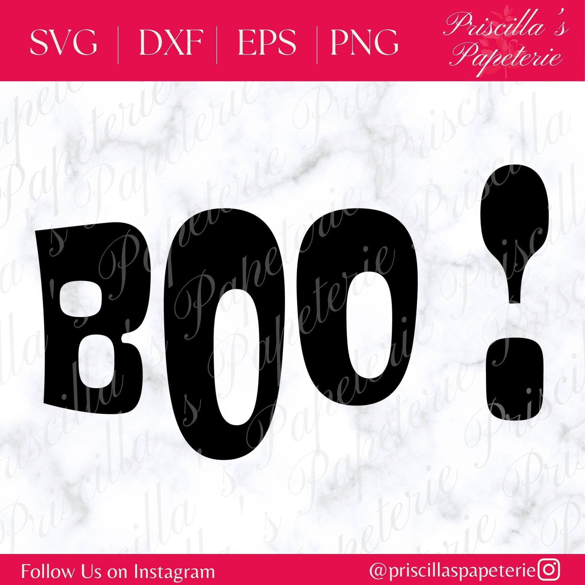 Boo SVG - Boo Png - Boo Halloween - Boo DXF - Boo EPS - Halloween Boo ...