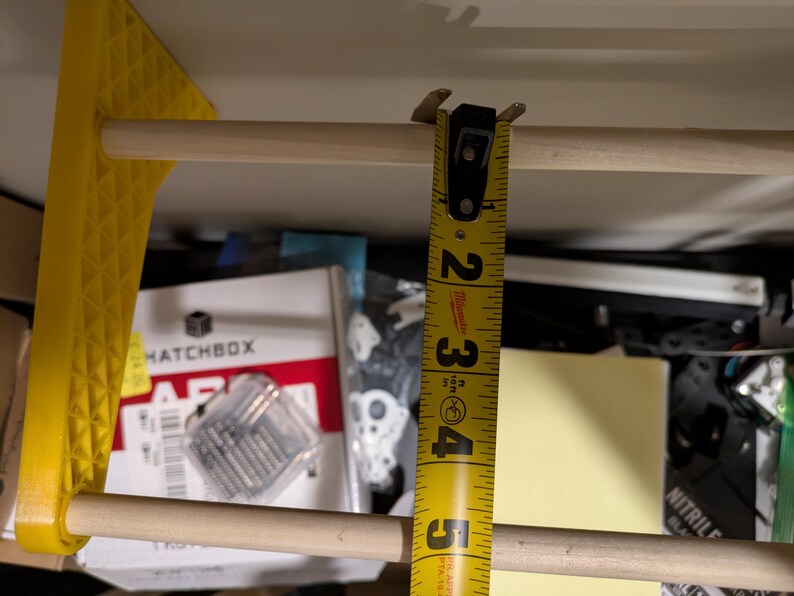 Dowel Rod Storage Rack - Etsy