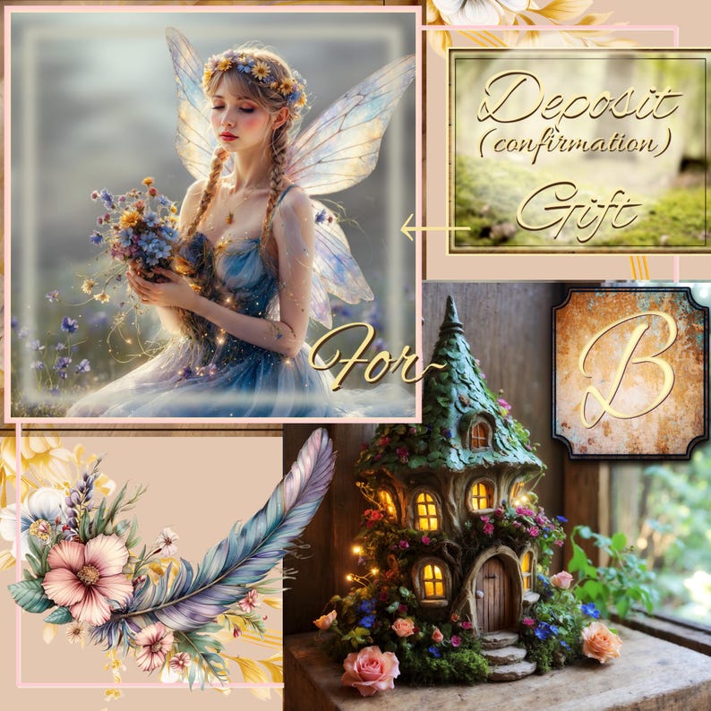 Fairy Cottage Whimsical Fairy Lamp Night Light Woodland Fantasy Cottage ...