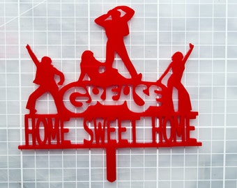 Grease Cake Topper - Etsy